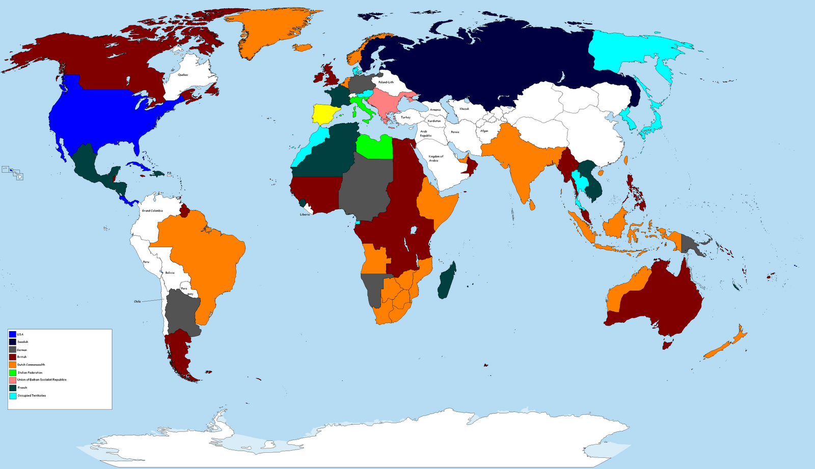 An Alternate History of the Netherlands (and more): The World in 1947