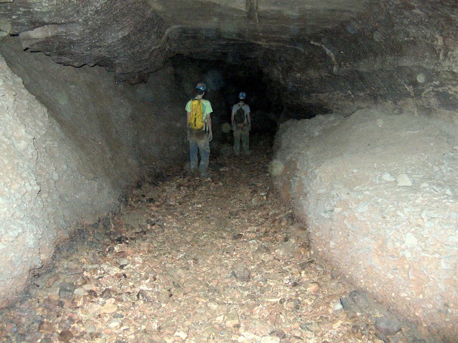 We Once Were Cavers: In a cavern, in a valley, excavating for a mine