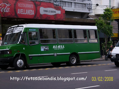 Fotos de Omnibus: MICRO OMNIBUS 45 S. A. - LÍNEA 45