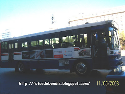 Fotos de Omnibus: EMP. DE TRANSP. AMERICA S.A.C.I. - LÍNEA 105