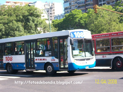 Fotos de Omnibus: EMPRESA DE TRANSP. TTE. GRAL. ROCA S.A - LÍNEA 108