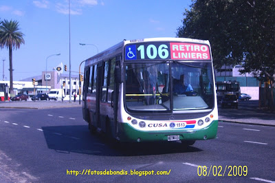 Fotos de Omnibus: COLECTIVEROS UNIDOS S. A. - LÍNEA 106