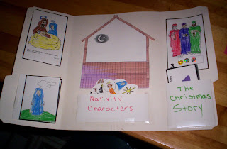 Around the House and Other Stuff: Emily's Christmas Lapbooks