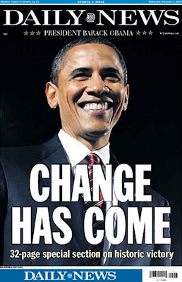 His Aura Was Orange: Obama Newspaper Covers: A Story In Pictures