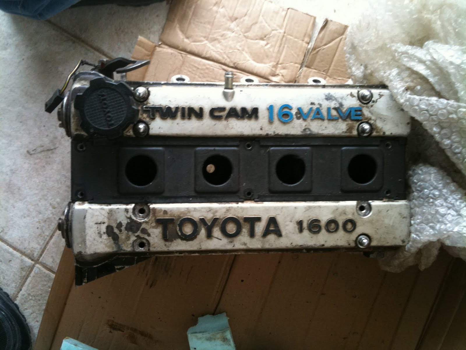 JDMbits: Toyota 4AGE Largeport Head!