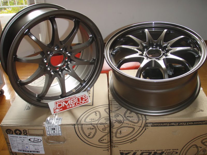 JDMbits: New Arrival: Rota Fighter 16x7'' Bronze!