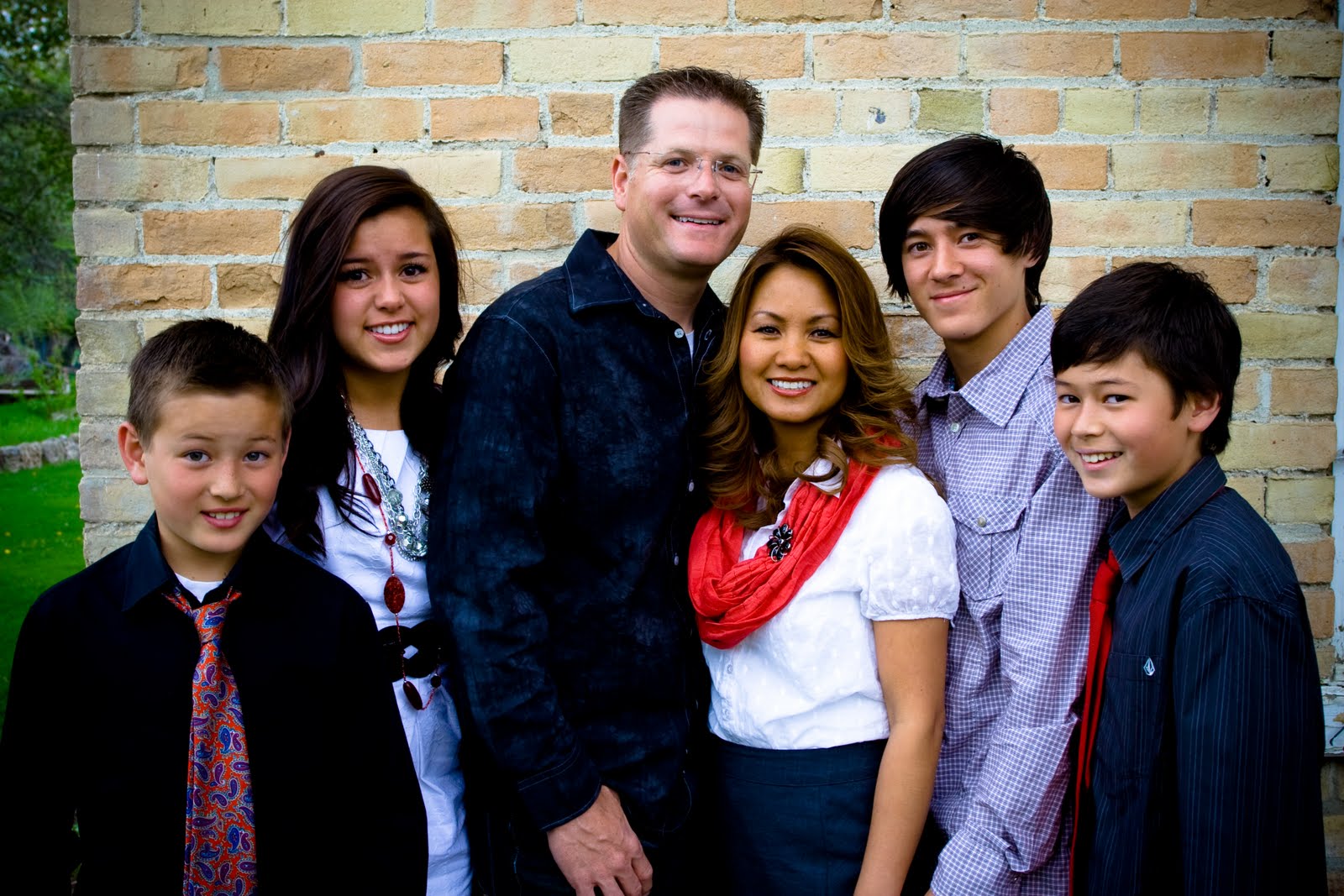 Ella Bella: Brian, Carolyn, Kennedy, Emily, Eric & Tyler Hunsaker