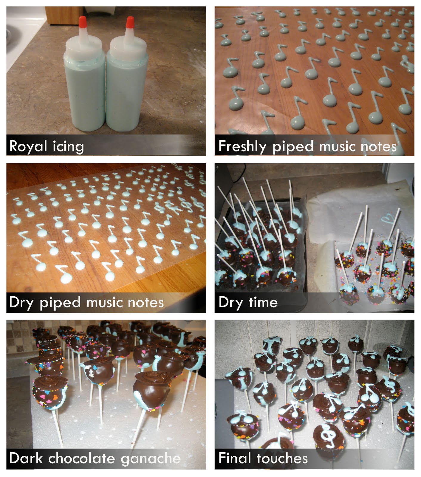 Musings of a Glamourpuss: Music Note Cake Pops