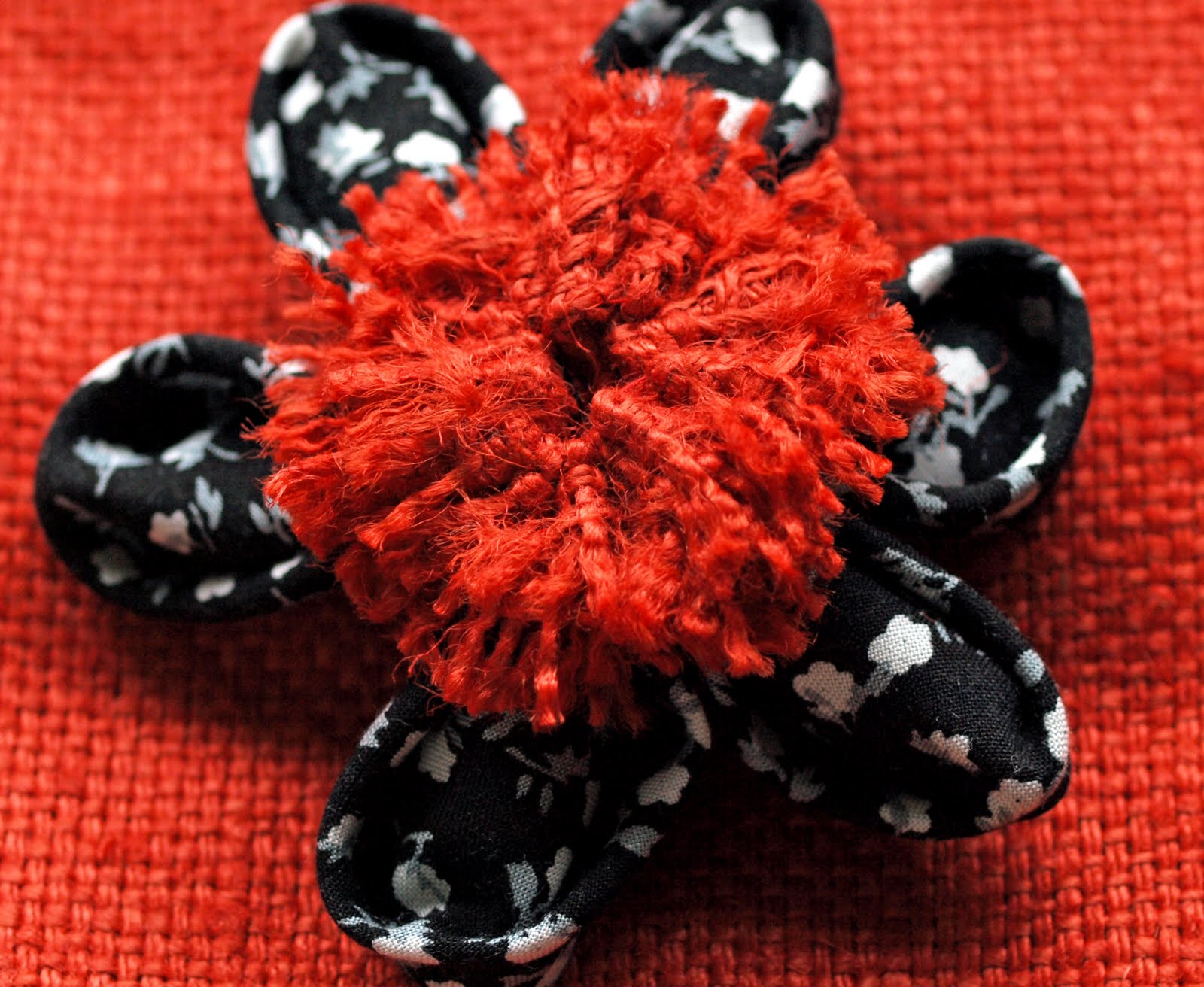 freshlyfound.com: Fabric Flower Pins