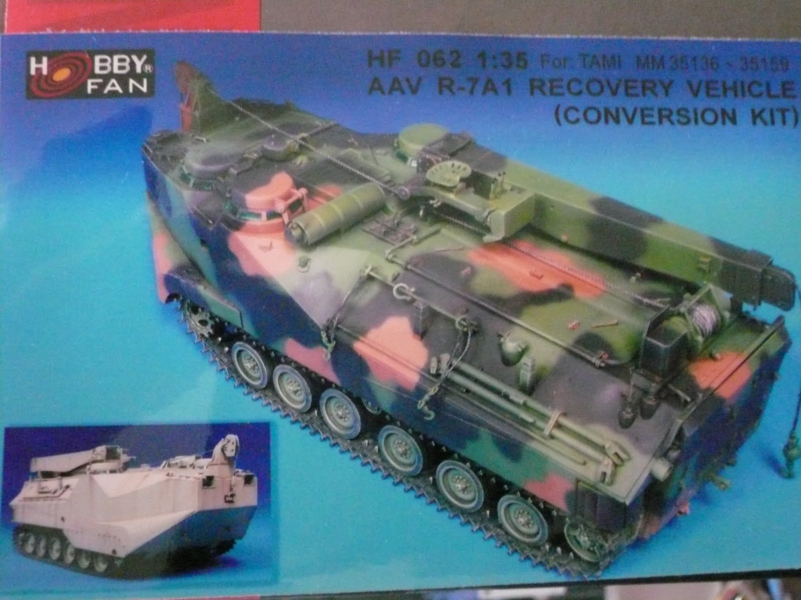 MODELISMO JULIO: AAV R-7A1 RECOVERY VEHICLE