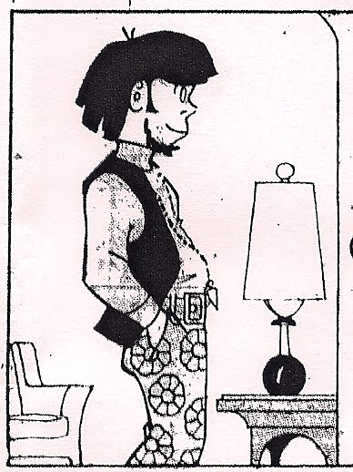 Dusty Diary: "Bringing Up Father" Cartoon with a 70s Twist