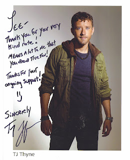 Lee's Autographs: T J THYNE