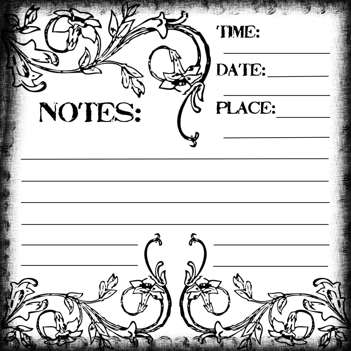 Counterfeit Kit Challenge: Free Journaling Block Downloads