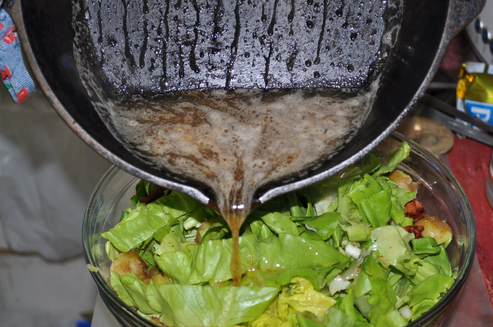 Michigan Cottage Cook: HOT DUTCH POTATO SALAD--WARME DUTCH AARDAPPEL ...