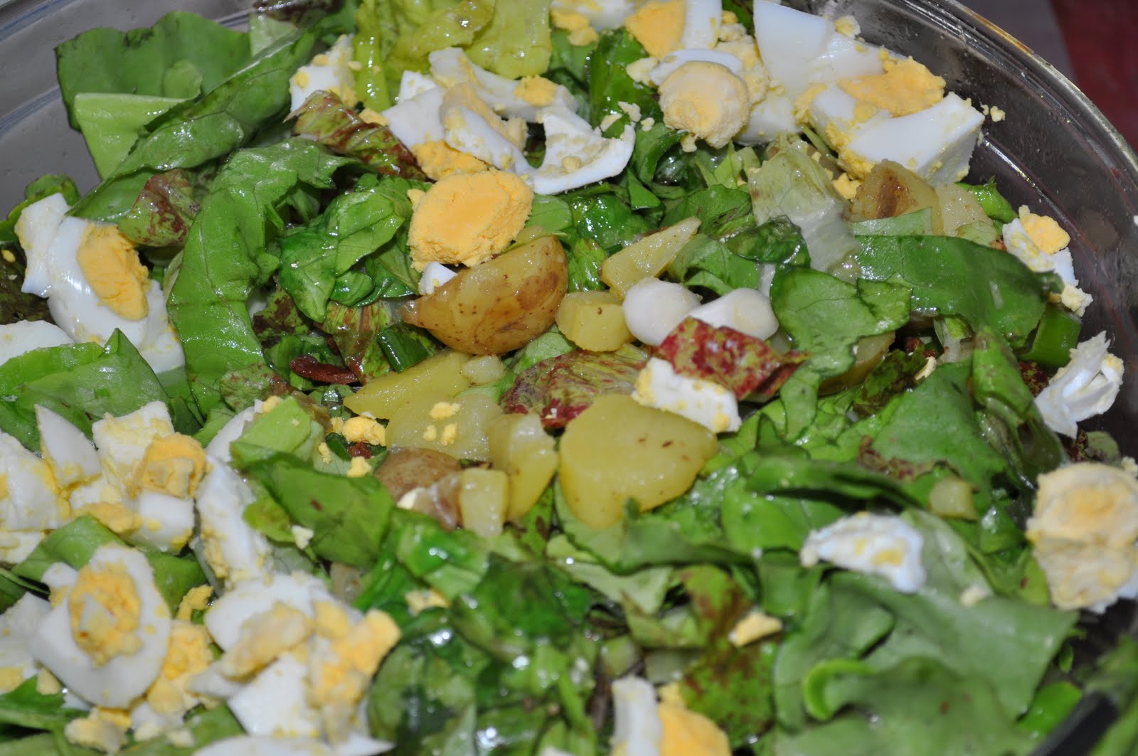 Michigan Cottage Cook: HOT DUTCH POTATO SALAD--WARME DUTCH AARDAPPEL ...