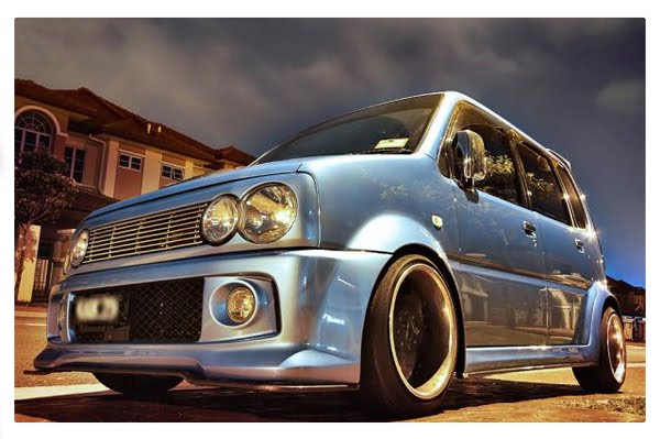 Farhan Was Here Just Now: Perodua Kenari Custom Daihatsu Move Look Like