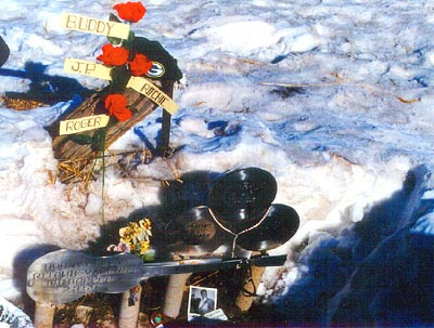 Williams Gate: Ritchie Valens Tombstone and Memorial.