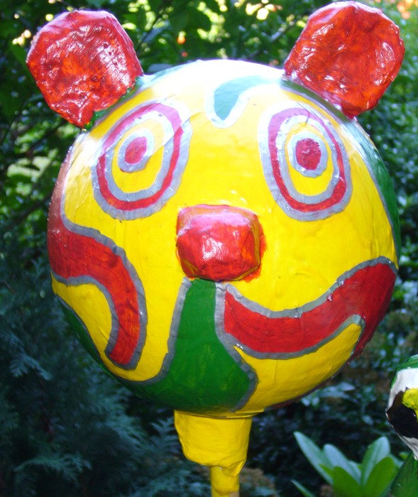 RUKA-BASTELN: Pappmache Köpfe