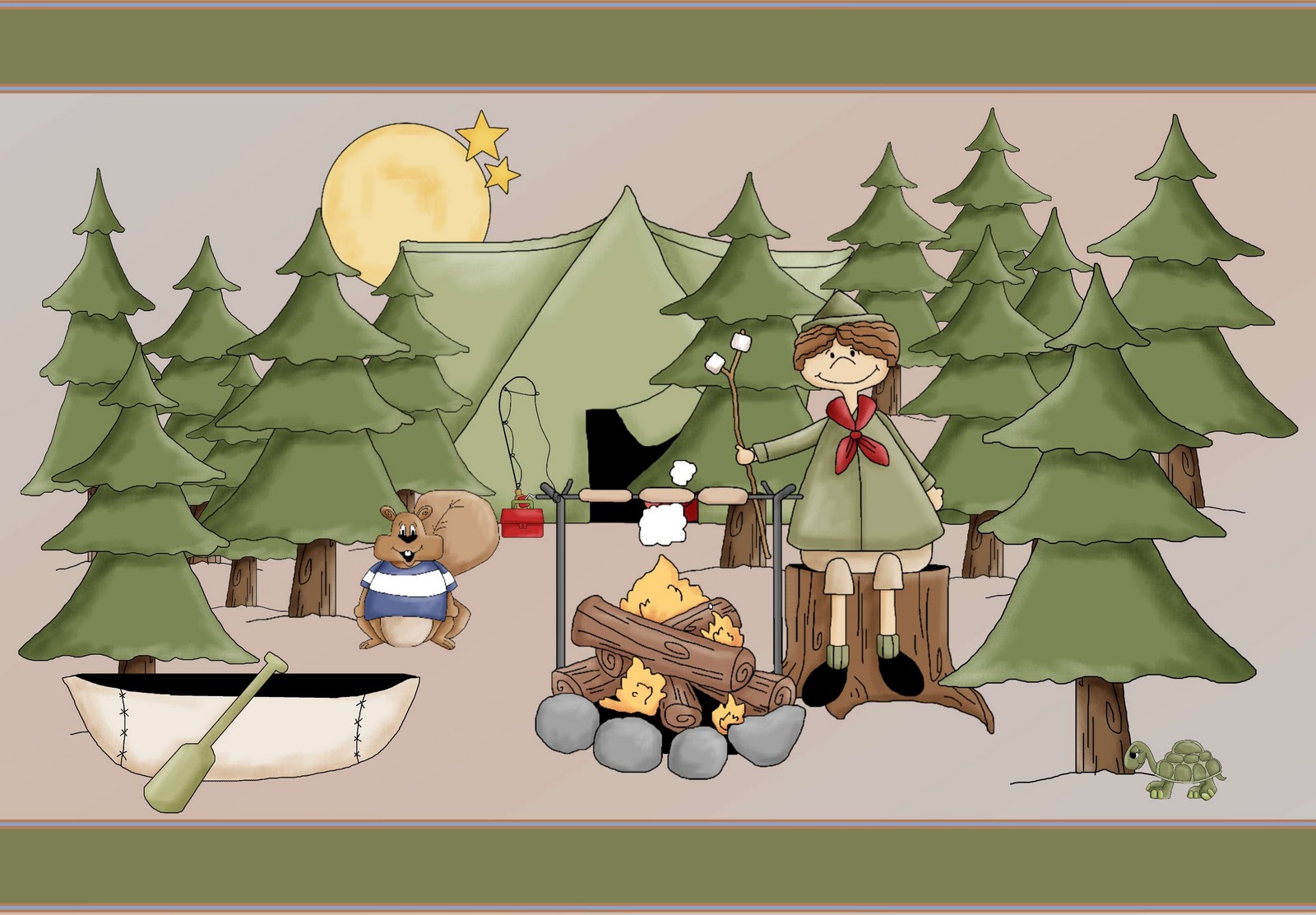 Wrapped For Life: Boy Scout Camping Set