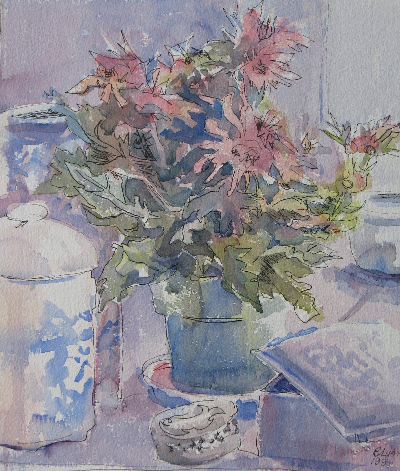 Barbara Lyon still lifes