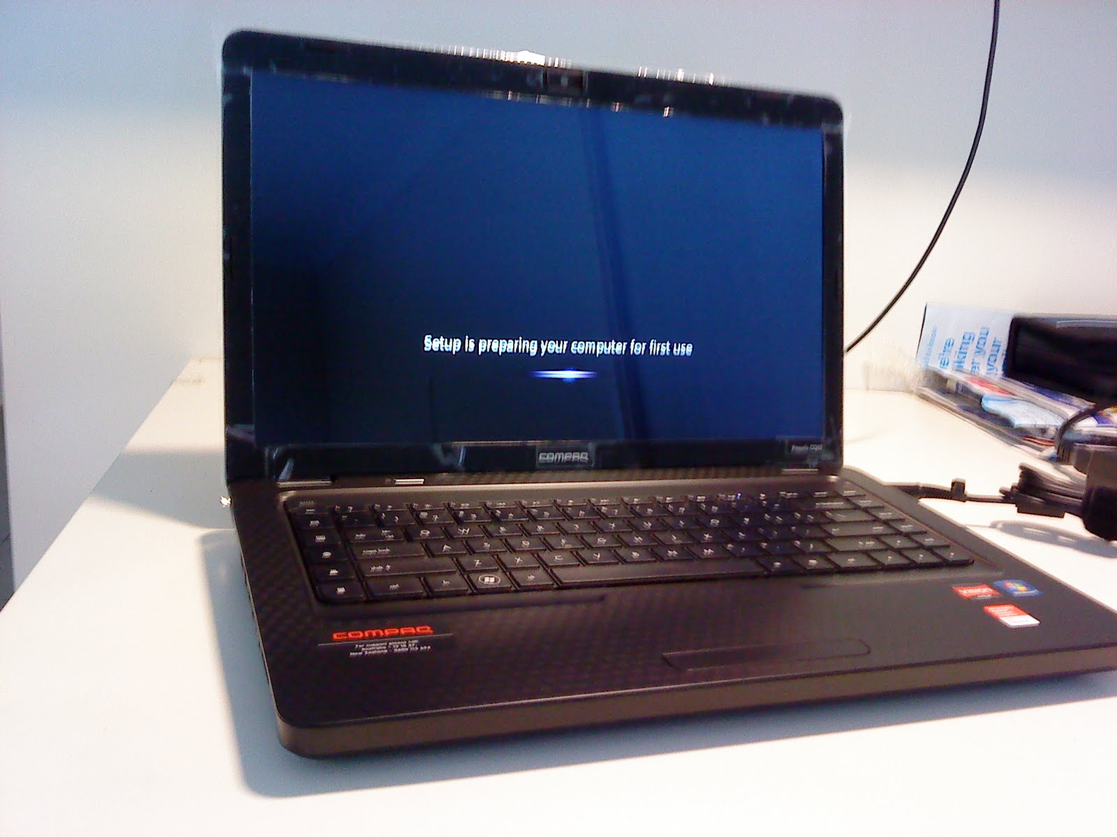 Technology.. old and new...: HP Compaq Presario CQ62