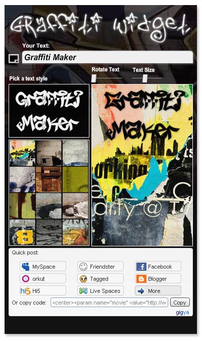 Aplikasi Java Graffiti Creator - grupomake