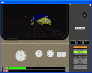 BVE Argentina2: Buenos Aires Fictional Subway Line V2 [BVE2]