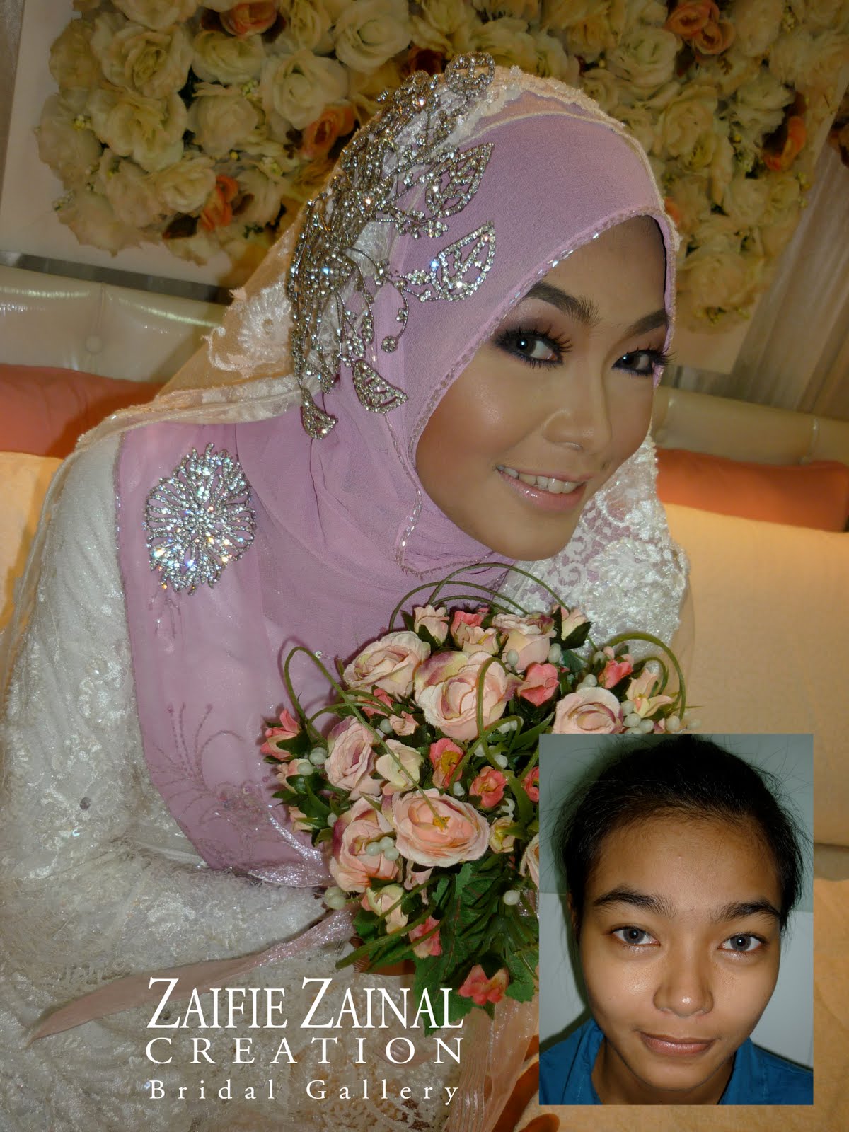Gorgeous Make-up by Zaifie Zainal: Zayla & Fairuz ~ EDay