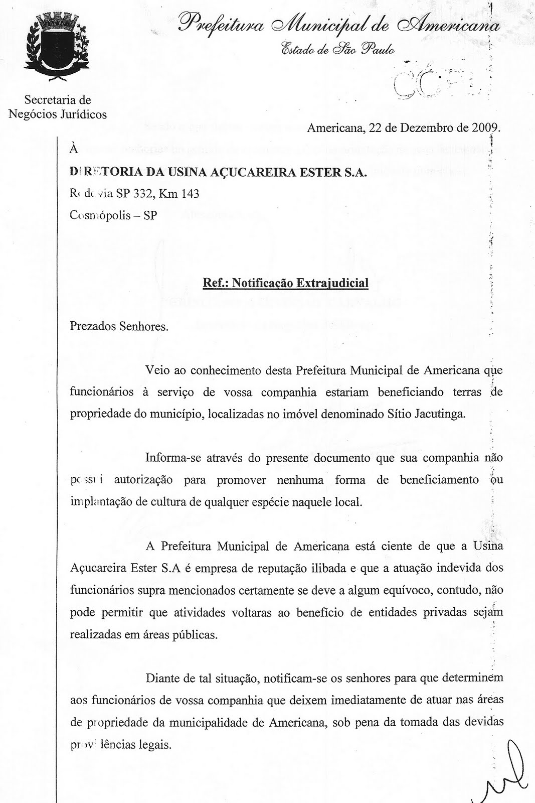 Marco Antonio Capivara 3610 Capivara Faz Grave DenÚncia Documentos