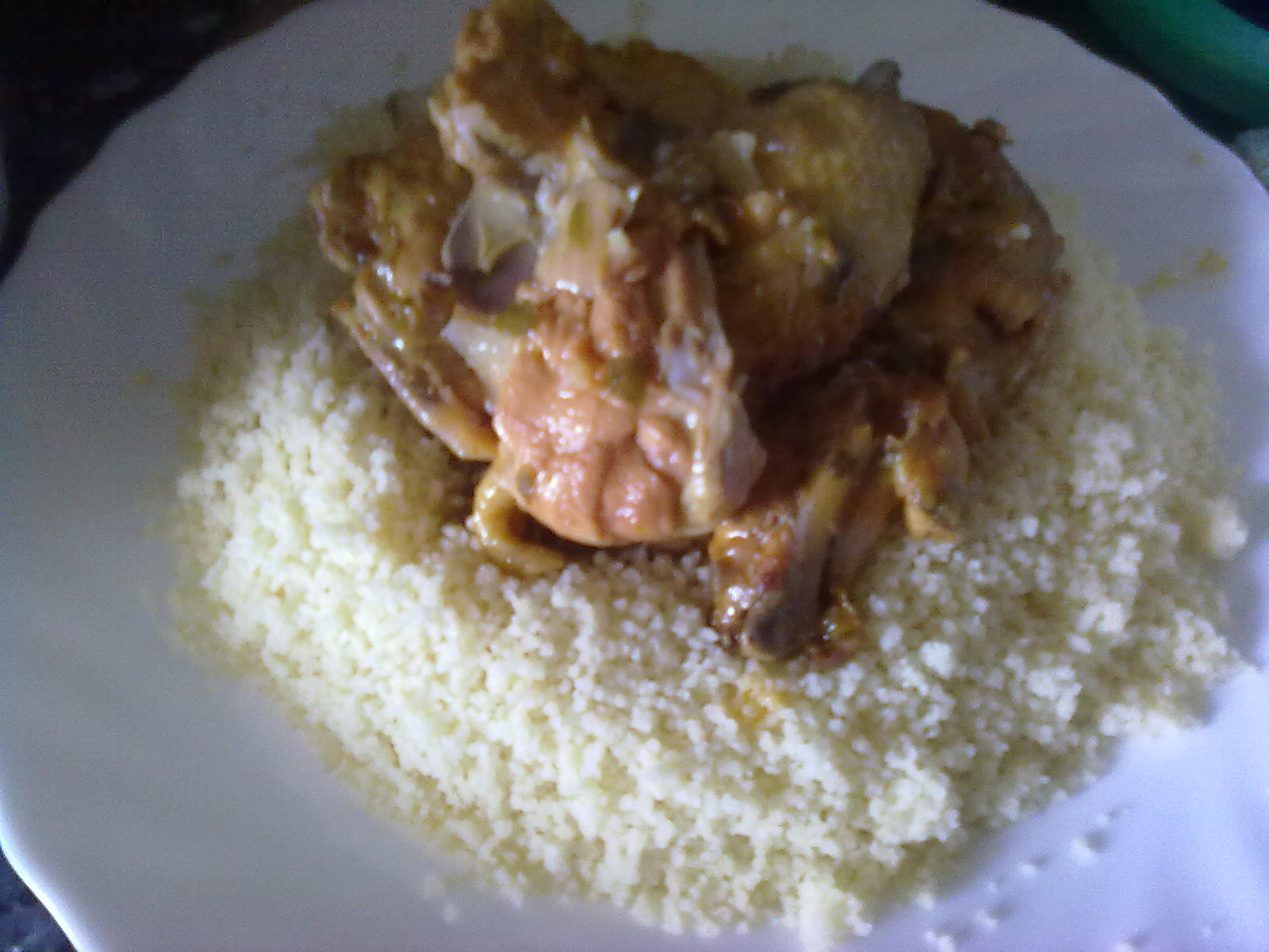 Ca l'Ahlam: Cuscus con pollo y verduras