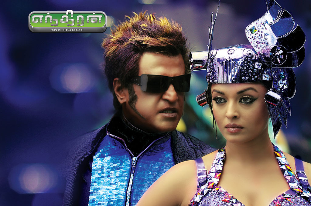 Enthiran the robo HQ Wallpapers- Super Star Rajinikanth Aishwarya rai ...