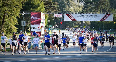 A Trail Runner's Blog: PR at the Kaiser San Francisco Half Marathon