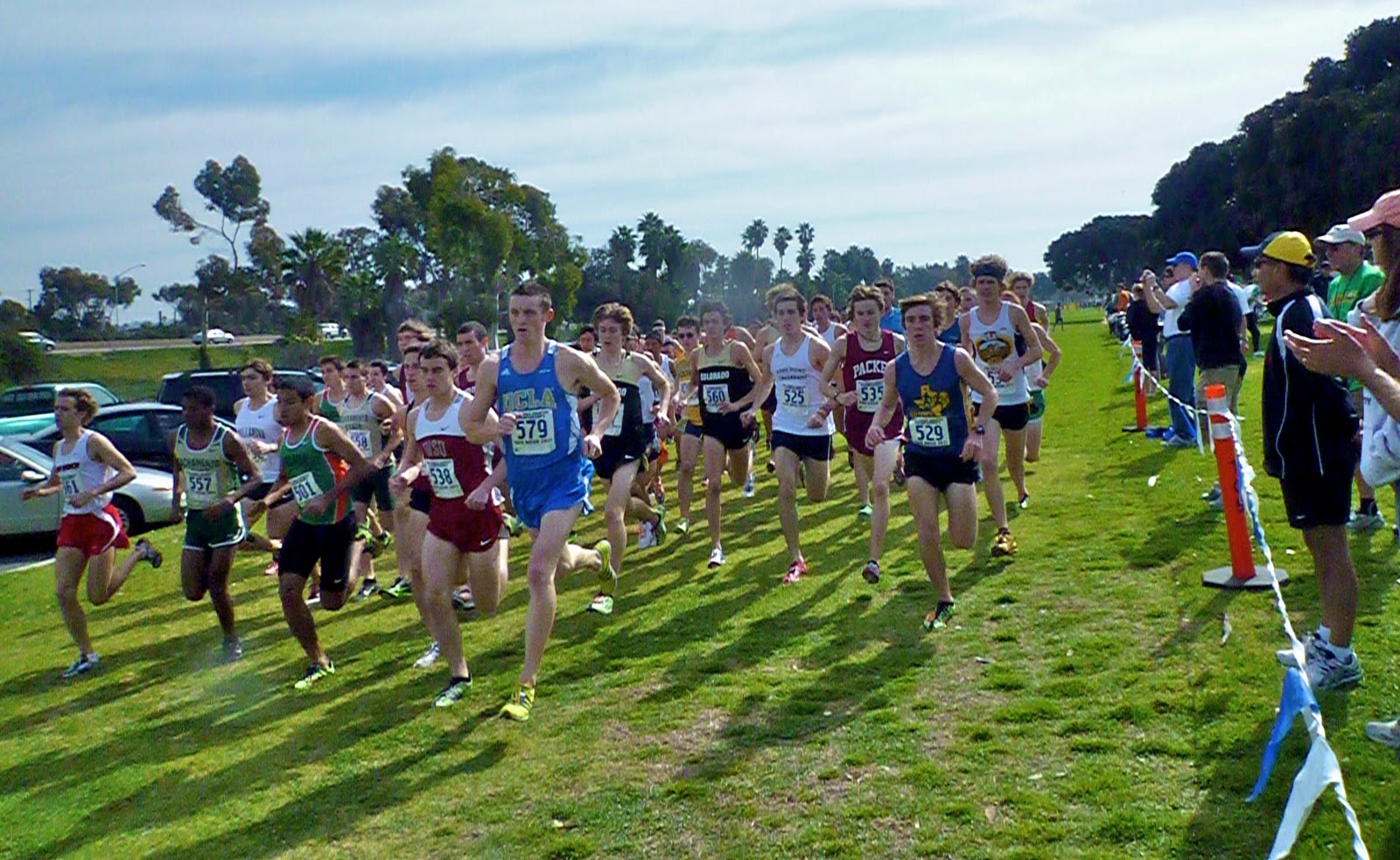 Cross Country Cross country runs over competition at home meet - anacollege