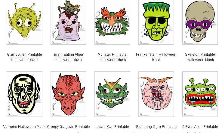 UNIQUE UNUSUAL OR INTERESTING: FREE PRINTABLES FOR HALLOWEEN