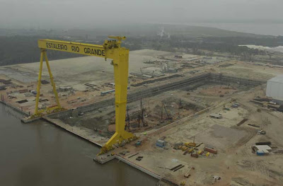 Rio Grande, São José do Norte e Pelotas.: Dique Seco