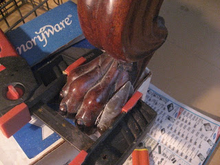 Dr Phil's How To: How to Repair Wood Toes on Clawed Feet Furniture