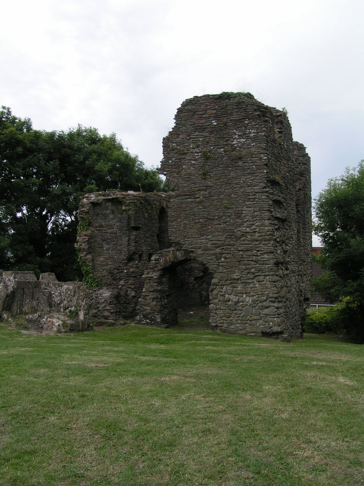 Dampf's modelling page: Loughor Castle
