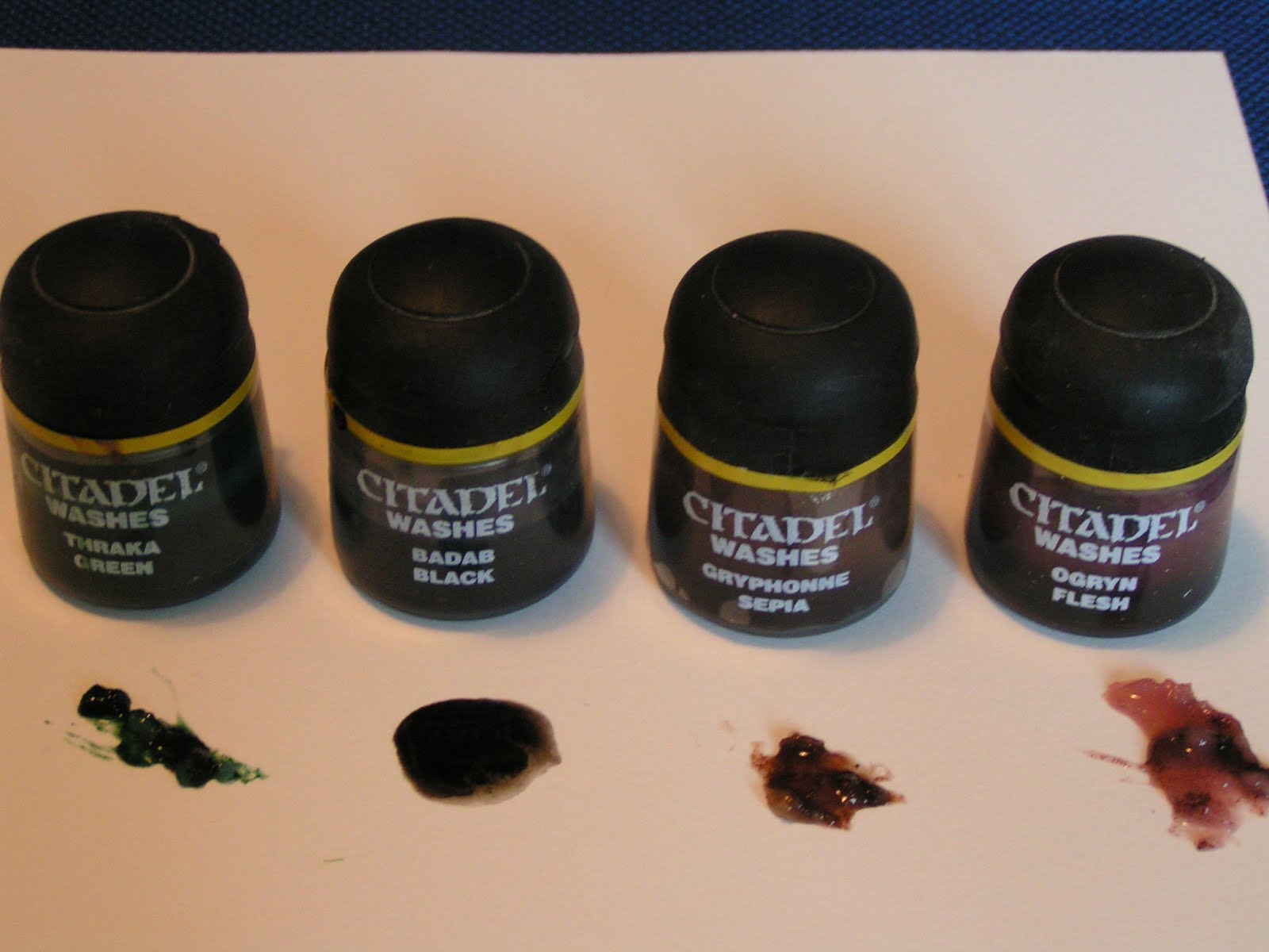 Dampf's modelling page: Citadel Washes - effects of cold weather