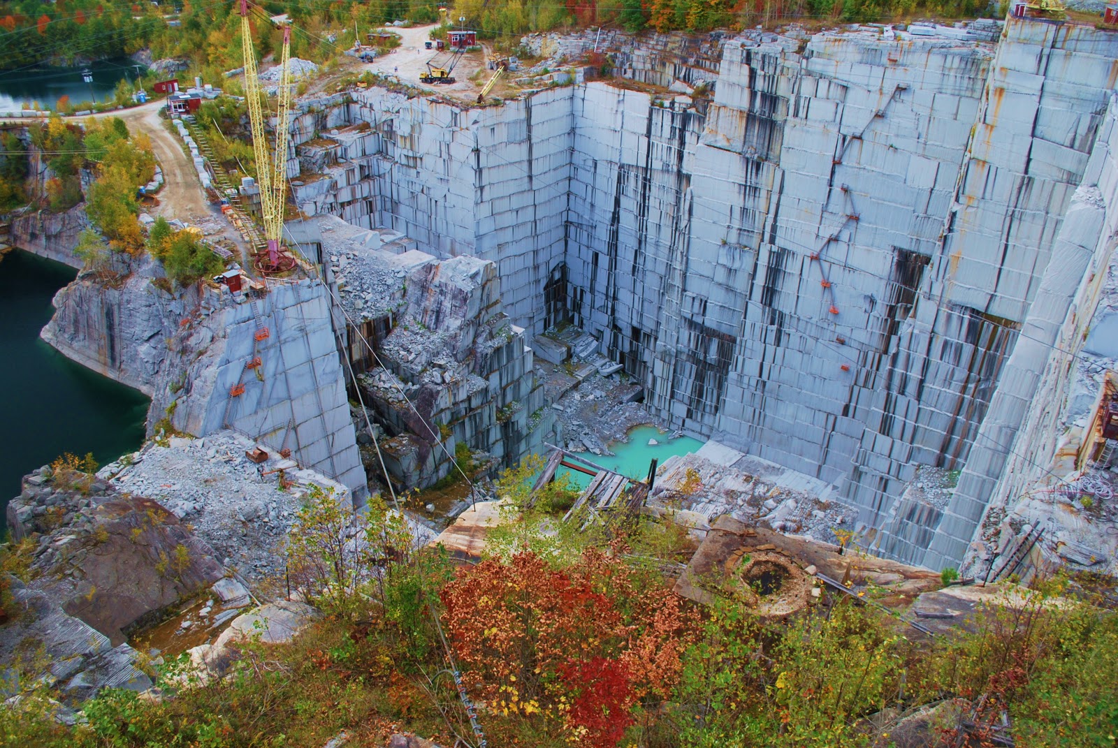 the travels: in a quarry