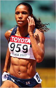 USATF WORLD!: REGAING HER STRIDE: TORRI EDWARDS