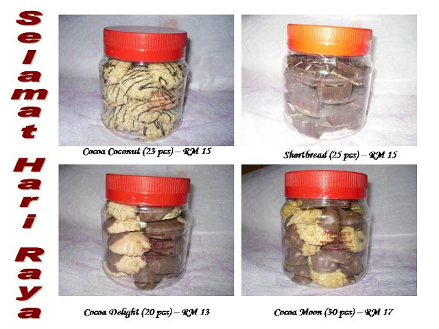 SINK YOUR TEETH INTO OUR DELICIOUS CHOCOLATE: Hari Raya Cookies ...