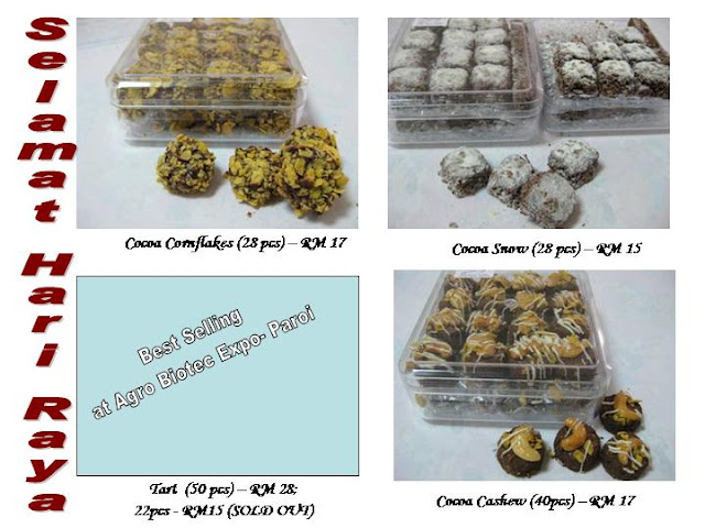 SINK YOUR TEETH INTO OUR DELICIOUS CHOCOLATE: Hari Raya Cookies ...