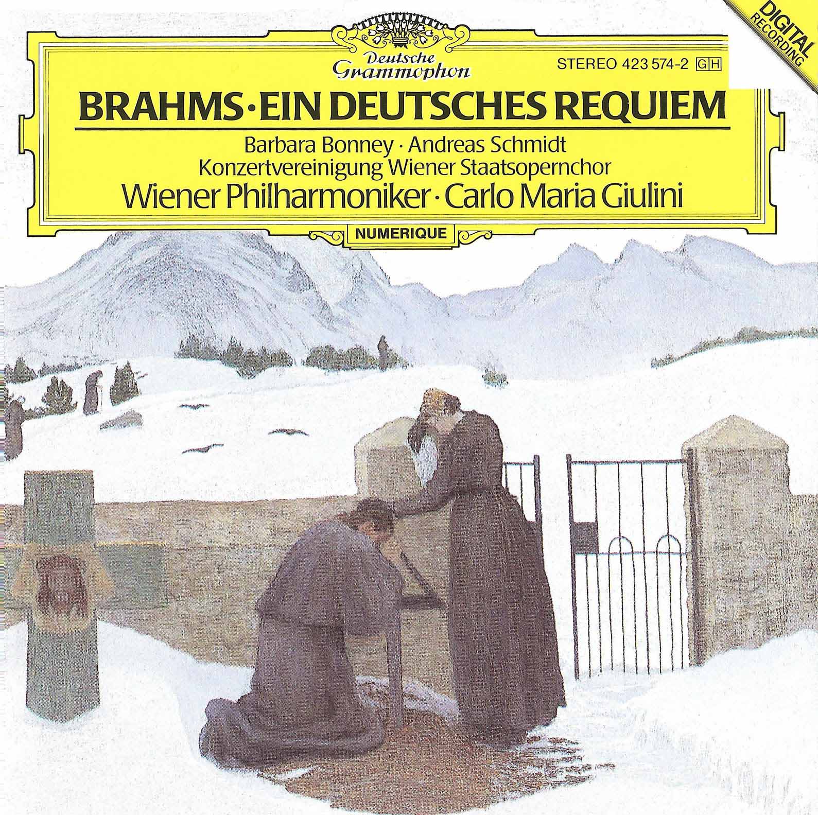 THE WORLD of CLASSICAL: DG "BRAHMS - GERMAN REQUIEM" -,Giulini