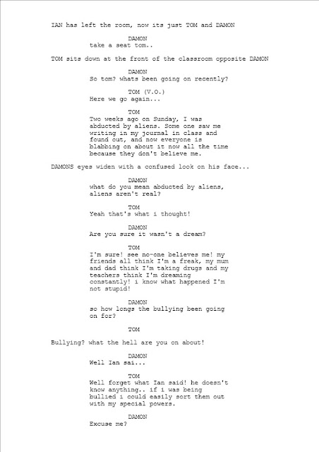 Vanessa Hartney BTEC Media Assignment IG2: Final Draft Script