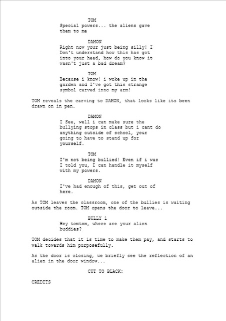 Vanessa Hartney BTEC Media Assignment IG2: Final Draft Script