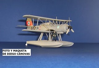 Manualidades infantiles: Avion ARADO-AR 95