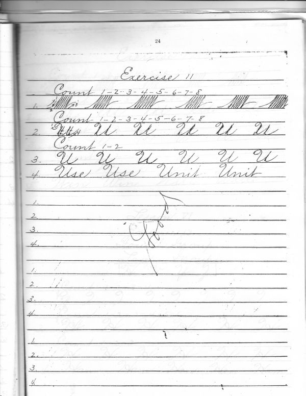 Ingilizce Cumleler: Cursive Writing