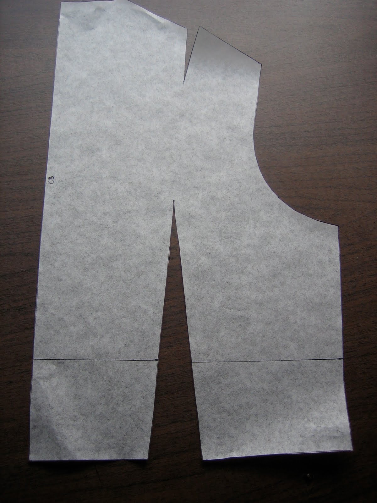 made by {j}: Drafting: A Midriff Yoke