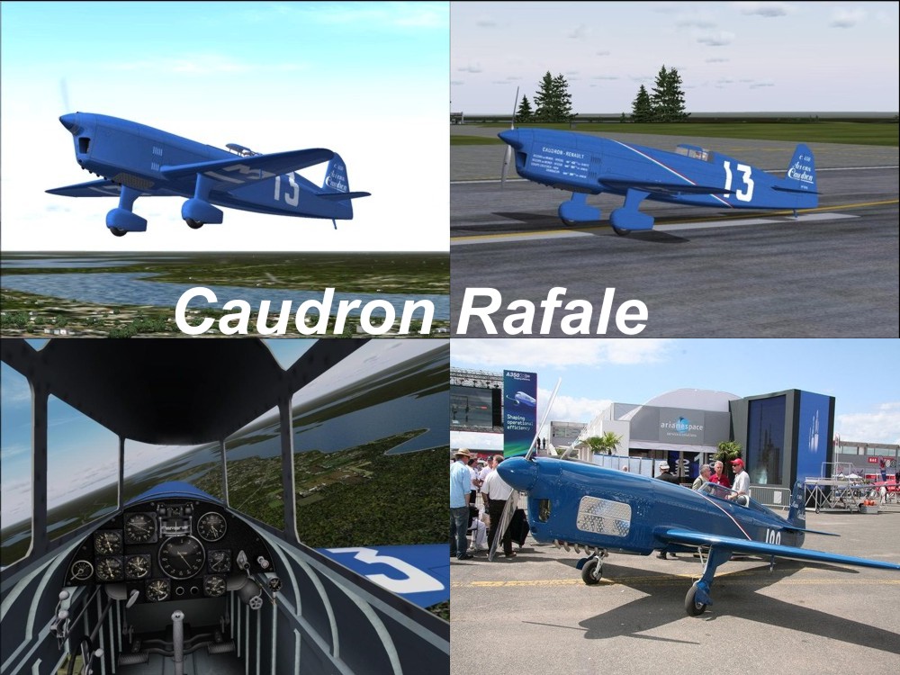MouJack: Caudron C-450 e C-460 Rafale (FS9)