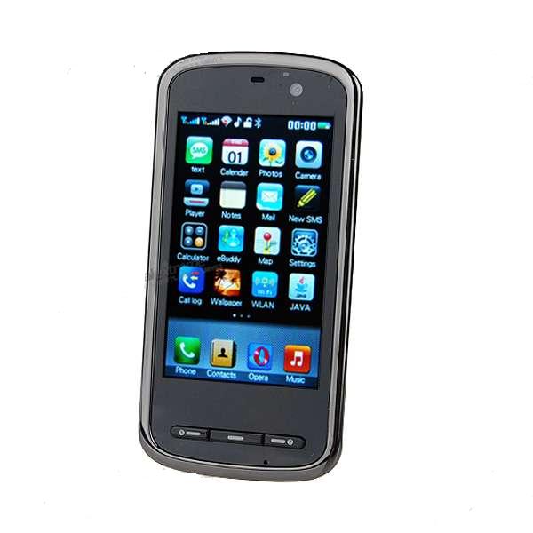 Bujonet Tecnología: Celular 5800 3" Touch Screen Dual SIM Dual Red ...